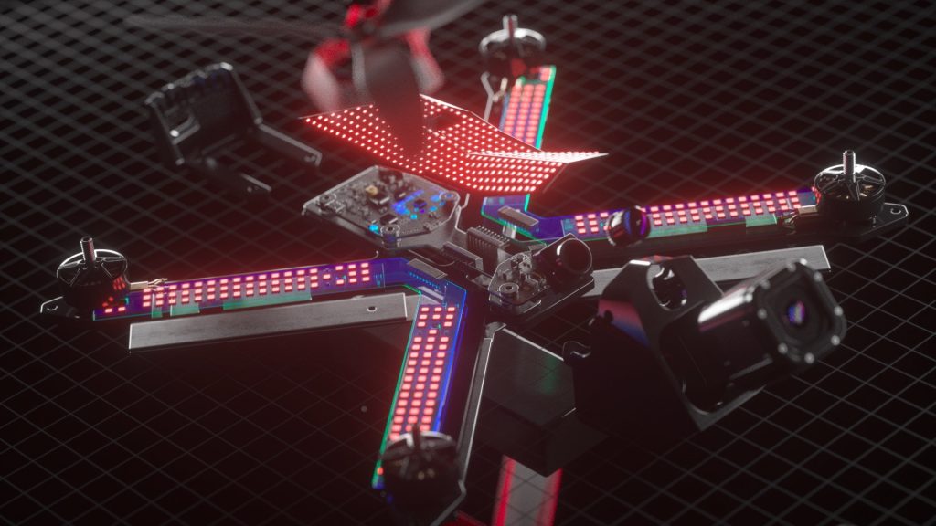 Racer 4 - Drone Racing League - DAZZLE SHIP